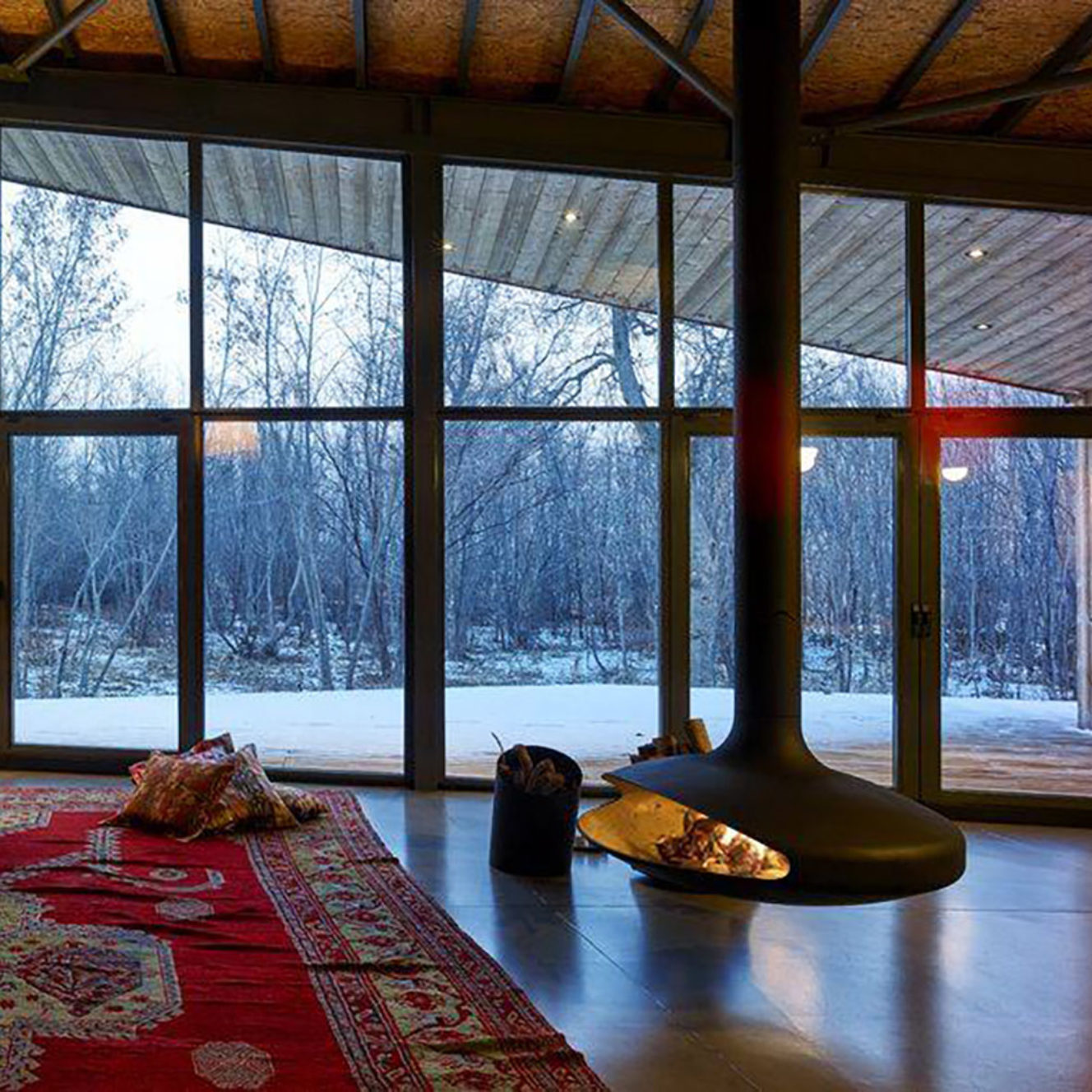 Gyrofocus by Focus Fires | Rotating, Suspended Fireplace