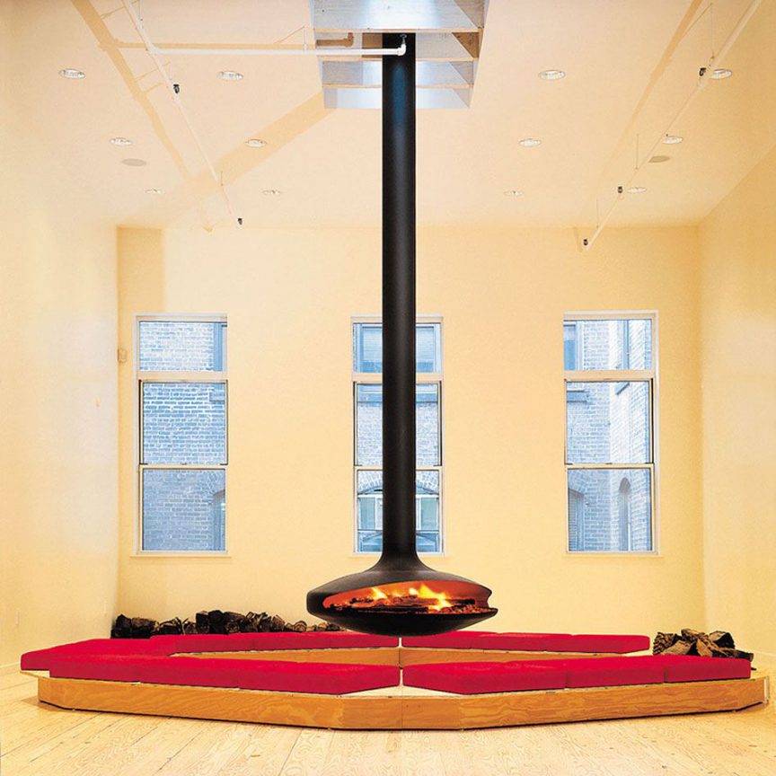 Gyrofocus by Focus Fires | Rotating, Suspended Fireplace