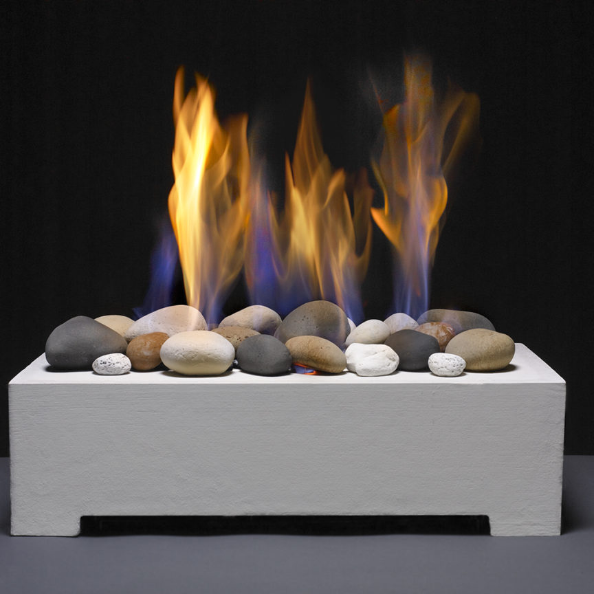Gas Stones by European Home | Fire Media | Vented