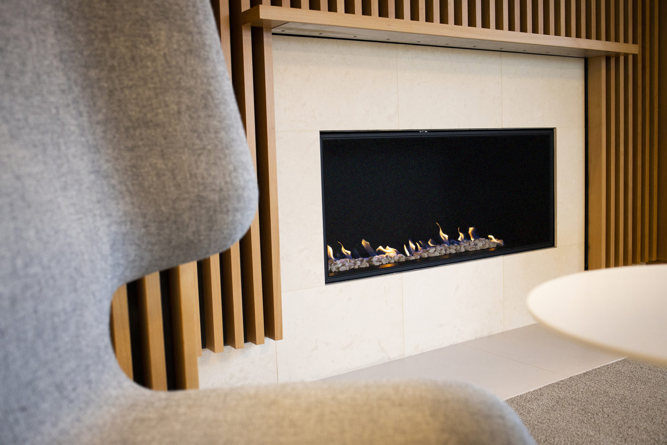 H Series Single-Sided Ventless Gas Fireplace | European Home