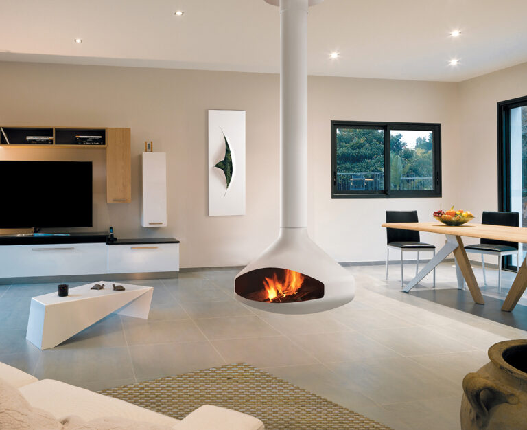 Ergofocus by Focus Fires - Floating Fireplace | European Home