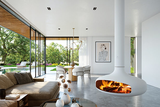 Focus Suspended Fireplaces